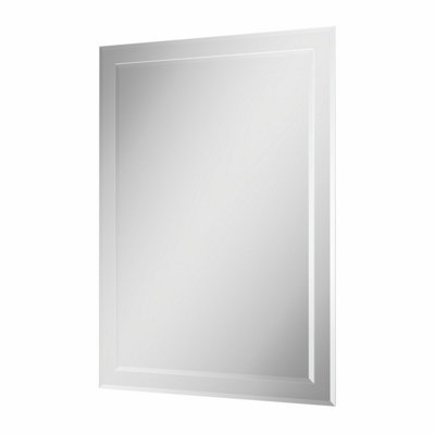 Aveli Bathroom Mirror Rectangular Modern Frameless Bevelled Wall ...