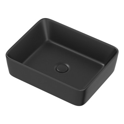 Aveli Ceramic Bathroom Vanity Wash Basin Sink Countertop Rectangle ...