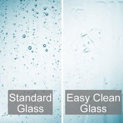 Aveli Modern 900mm Walk In Wet Room Shower Screen Return Panel Easy ...
