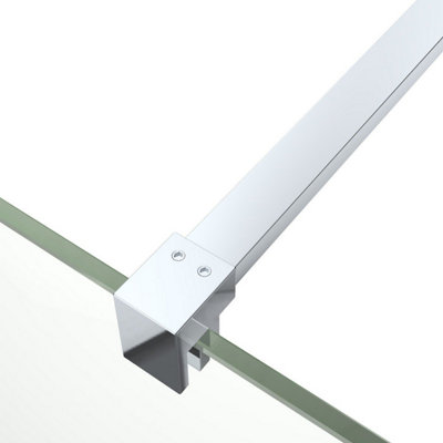 Aveli Modern 900mm Walk In Wet Room Shower Screen Return Panel Easy ...