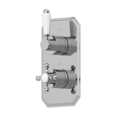 Aveli Traditional Concealed Shower Valve Thermostatic Lever/Cross ...