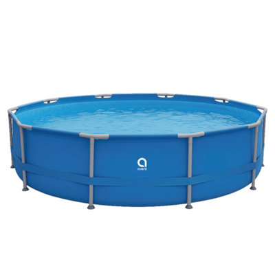 Avenli 10ft Round Steel Family Pool