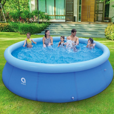 Avenli 12ft Diameter Inflatable Prompt Set Pool | DIY at B&Q