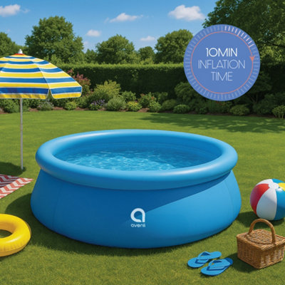 Avenli 8ft Diameter Inflatable Family Pool