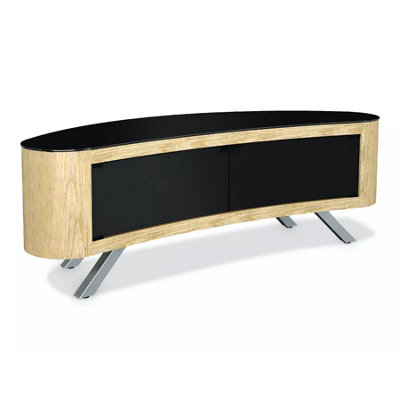 AVF Affinity Bay Plus 1.5m Curved TV Stand, for TVs up to 70 ...