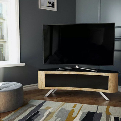 AVF Affinity Bay Plus 1.5m Curved TV Stand, for TVs up to 70 ...