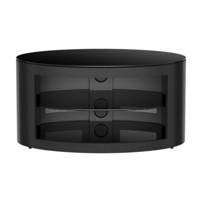 AVF Affinity Buckingham 80cm Oval TV Stand, for TVs up to 40" - Black