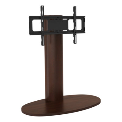 AVF Chepstow Wooden Column TV Stand for TVs 32-65 inch Walnut