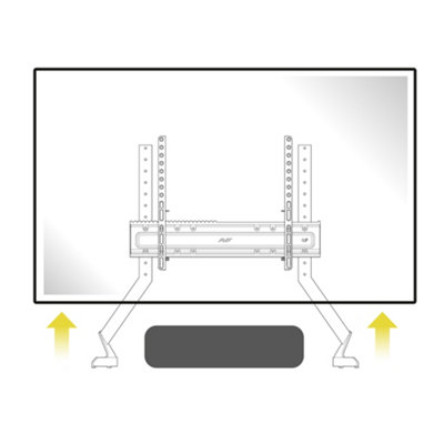 AVF Extra Large Replacement TV Base for up to 100" TVs