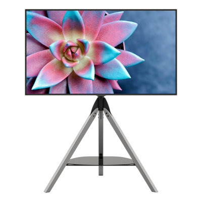 AVF Hoxton Freestanding Tripod TV Stand, for TVs 32-70" - Grey