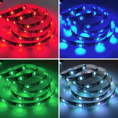 AVF LED Lighting Strip with Remote (2m) - RGB Colour
