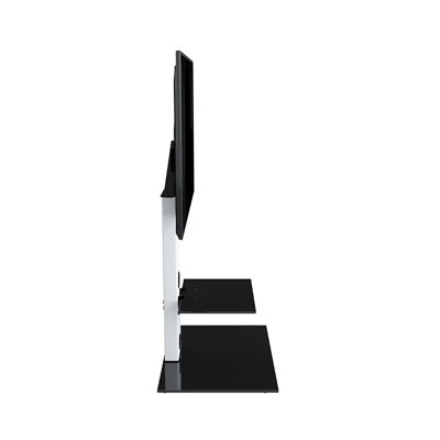AVF Lesina 70cm Pedestal TV Stand, for TVs 32-65" - Satin White and ...