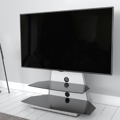 AVF Options STKL900A Stack TV Stand For Up To 90" TVs - White