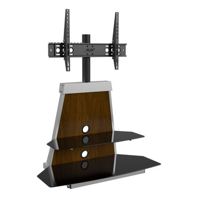 AVF Stack 90cm Interchangable TV Stand with Mount, for TVs 37-90" - Oak ...