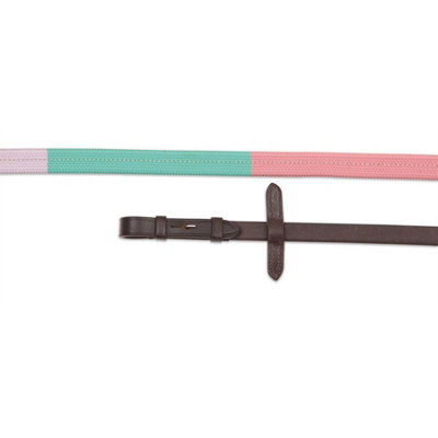 Aviemore Leather Training Horse Rubber Reins Havana (48in x 0.6in ...