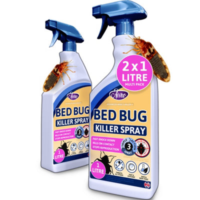 Aviro Bed Bug Spray - Fast Acting Bed Bug Killer for Immediate Control ...