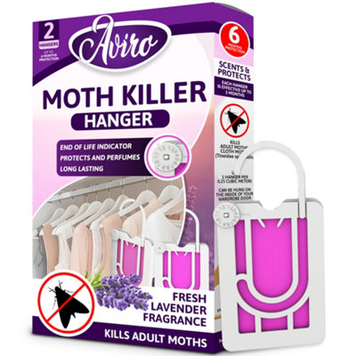 Aviro Moth Killer - Hanging Moth Repellent For Wardrobes & Drawers With ...