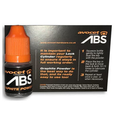Avocet ABS Lubricating Graphite Powder at B&Q
