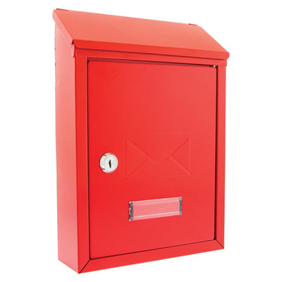 Avon Red Post Box by Burg-Wachter | DIY at B&Q