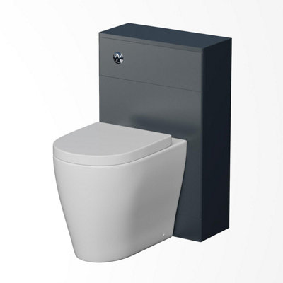 Avora Bathroom Toilet WC Concealed Cistern Unit Pan Soft Close Seat ...