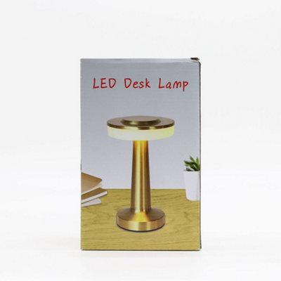 AW Dropship UK Tall Stem Copper Touch Lamp - USB-C Rechargeable LED ...
