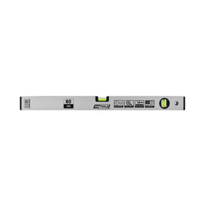 AW Tools Aluminium Spirit Level Silver (100cm)