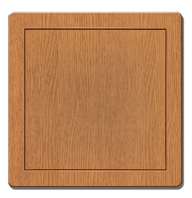 Awenta 150x200mm Durable ABS Plastic Access Inspection Door Panel Oak Color