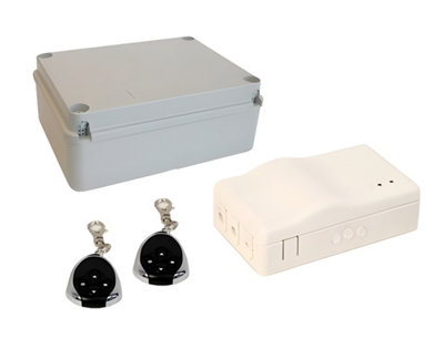 Awning Remote Control Kit Receiver Box 2 x Zappers And Waterproof Box