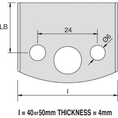 Axcaliber Pair of Euro Blank Euro Cutters