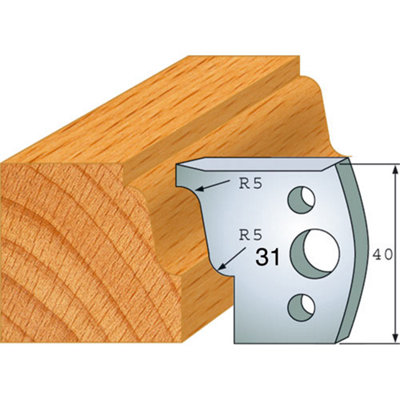 Axcaliber Pair of Euro Cutters & Limiter Set - 31