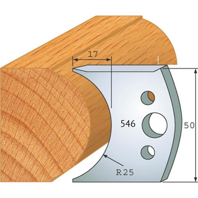 Axcaliber Pair of Euro Cutters & Limiter Set - 546