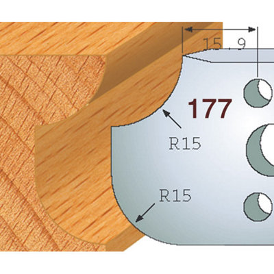 Axcaliber Pair of Profile Euro Cutters - 177