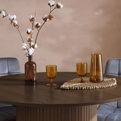 Axel Round Fluted Dining Table