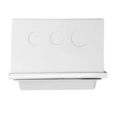 Axiom RCD Metal Garage/Workshop Consumer Unit 3 Way