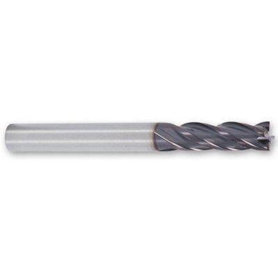 Axminster Engineer Series 4 Fluted Carbide End Mill - 6mm