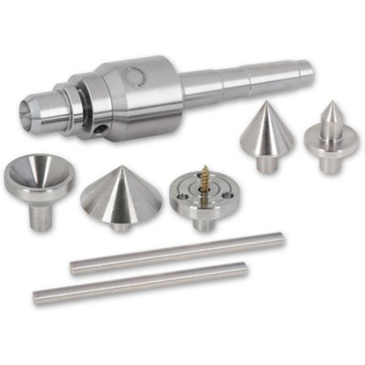 Axminster Multi-Head Live Revolving Centre & Additional Tips - 2MT