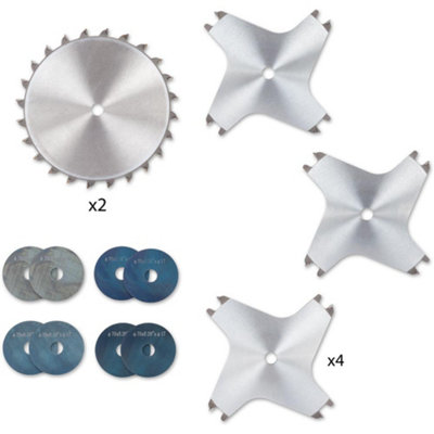 Axminster Professional 200mm Dado Blade Set