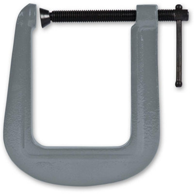 Axminster Professional Deep Throat G Clamp 75 X 120mm
