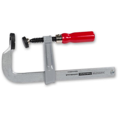 Axminster Professional Forged Flat Bar Clamp 200 X 80mm