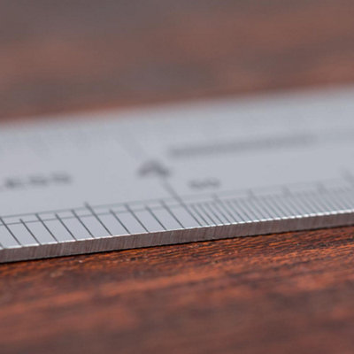 Axminster Professional Graduation Rule 64R 300mm/12" - Metric ...