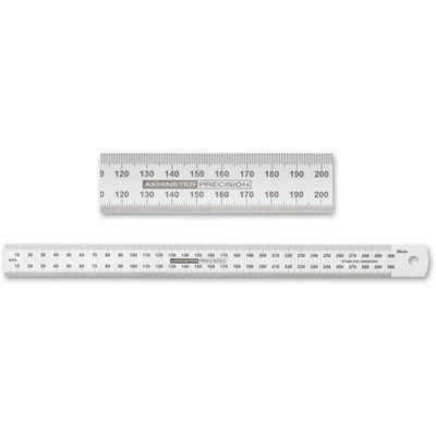 Axminster Professional Stainless Steel Metric Rule - 300mm