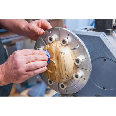 Axminster Woodturning Buttons and Inserts for Button Jaws (Pkt 4)