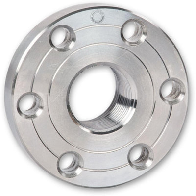 Axminster Woodturning Faceplate 50mm - 3/4" x 16 tpi