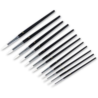 Axminster Workshop 12 Piece Artist's Brush Set | DIY at B&Q