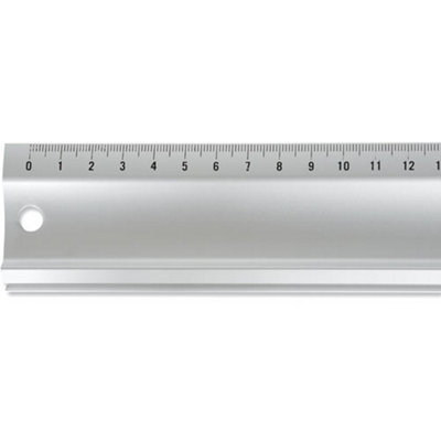 Axminster Workshop Aluminium Rule - 1m