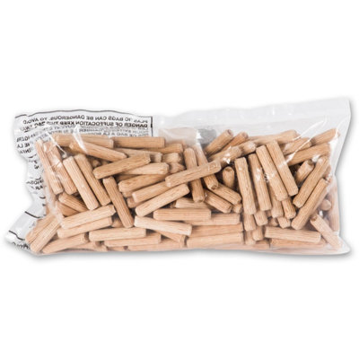 Axminster Workshop Beechwood Pre-Cut Dowels - 8mm (Pkt 150)