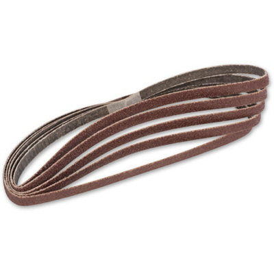 Axminster Workshop Belts for Detail Sanding Blue Pen (Pkt 5) - 80g