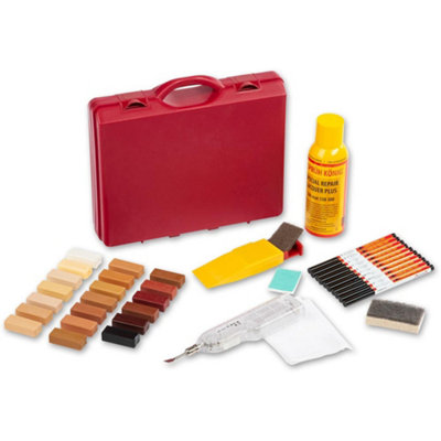 AXMINSTER WORKSHOP COMPLETE HARD WAX WOOD REPAIR KIT