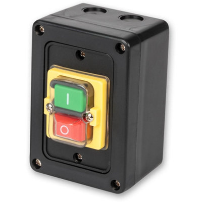 Axminster Workshop KJD12 NVR Switch 230V 1ph c/w Box