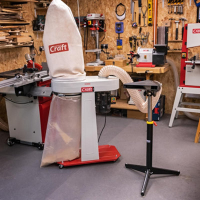Axminster Workshop Light Duty Variable Height Extraction Hood